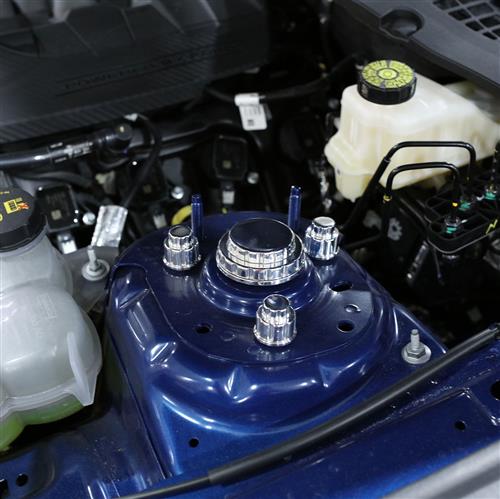 UPR Mustang Strut Tower Cap Covers - Polished (15-24) 1131-16