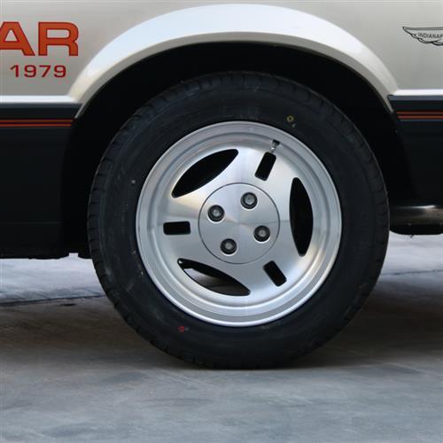 Mustang 4 Lug TRX R390 Style Wheel & Firestone Tire Kit - 16x7 (79-93)