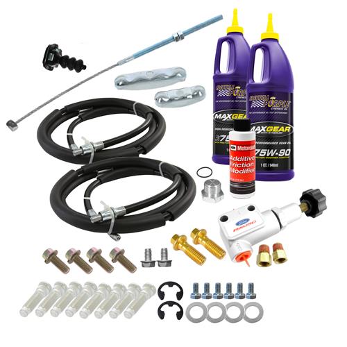 Mustang 4 Lug Rear Disc Brake Conversion Kit (1993) Fox Body