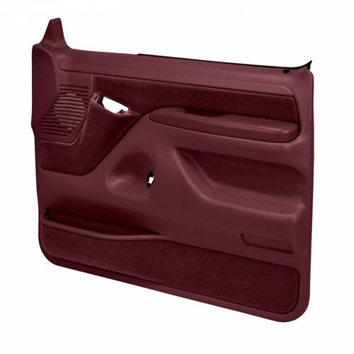 Coverlay Bronco Door Panels w/ Power Windows - Red (92-96)