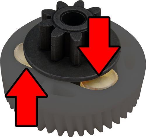 Bronco Window Motor Gear Bushing Set (92-96) - LMR.com