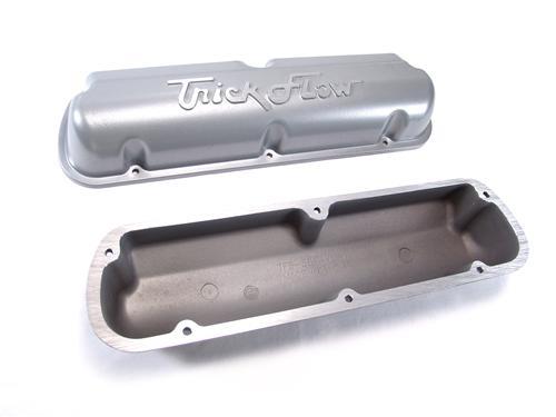 Trick Flow Bronco Short Valve Covers - Silver (92-96) 5.0|5.8 TFS-51400801