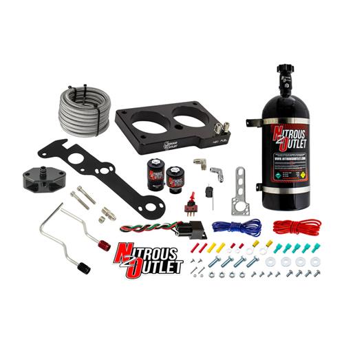 Nitrous Outlet Mustang Plate Hardline System (99-04) Cobra/Mach 1 4.6 ...