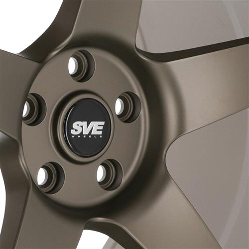 SVE Mustang R355 Wheel & Nitto NT05 Tire Kit - 19x10/11 - Satin Bronze ...