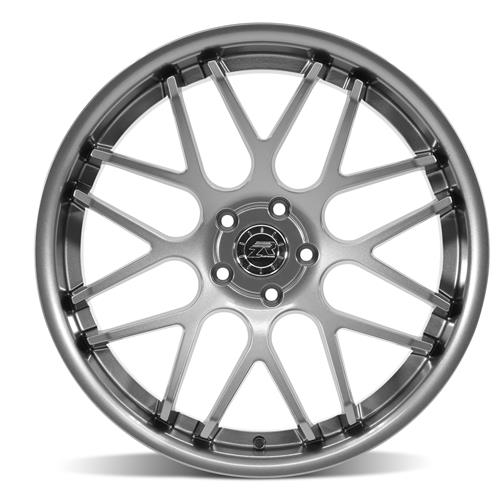 Mustang Downforce Wheel & Nitto Tire Kit - 20x8.5/10 - Gloss Graphite ...