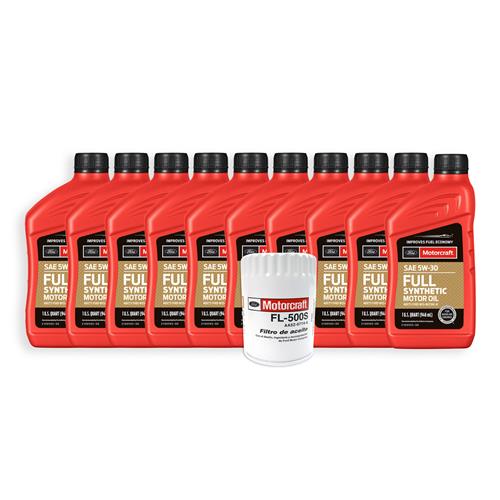 Motorcraft Mustang Full Synthetic Oil Change Kit - 5w30 (20-24) 5.0