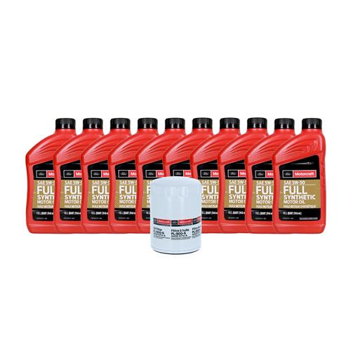 Motorcraft Mustang Full Synthetic Oil Change Kit - 5w50 (24-26) 5.0