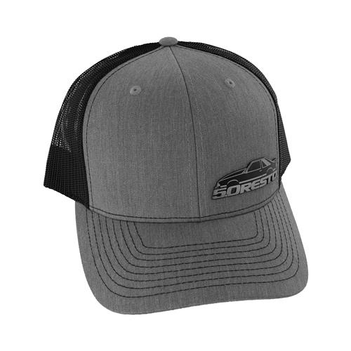 5.0 Resto Mustang Silhouette Hat - Gray & Black (87-93) Hatchback
