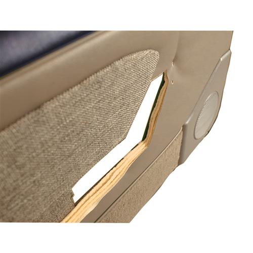 TMI Mustang Door Panels Power Windows - Sand Beige (87-89)