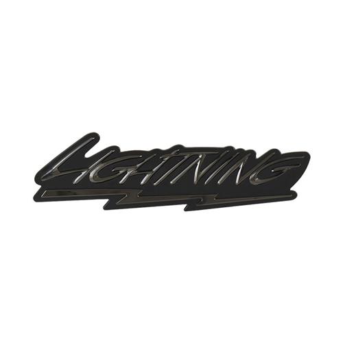 F-150 SVT Lightning Fender Emblem - Gloss Black (99-04) XL3Z-16720-AABK