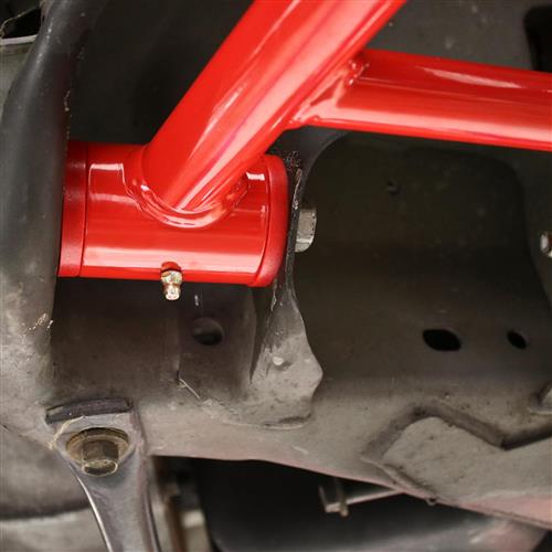 Mustang BMR Tubular Front Control Arms - Red | (79-93)
