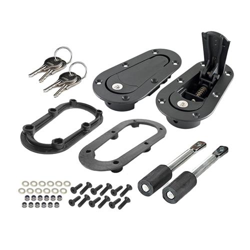AeroCatch Xtreme Flush Plus Locking Hood Pins AEC-120-4100