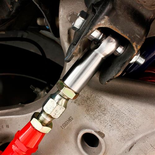 BMR Mustang Double Adjustable Toe Rods Black Hammertone (15-26) TR005H