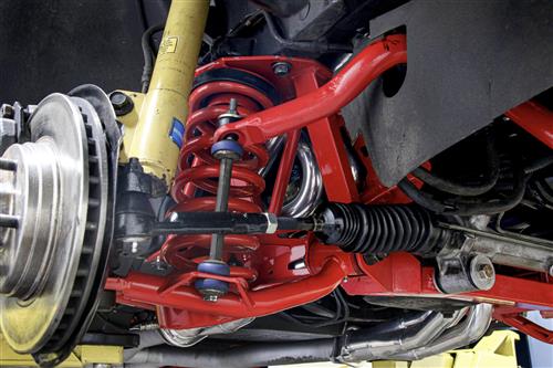 SN95 Mustang BMR Premium Spring Perch K-Member Kit - Red | (9404)