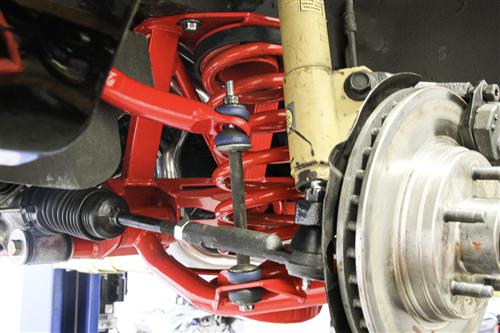 SN95 Mustang BMR Premium Spring Perch K-Member Kit - Red | (9404)