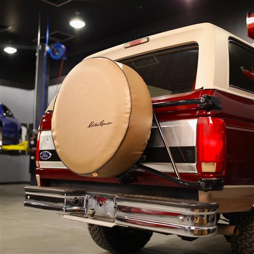 SpareCover Bronco Eddie Bauer Spare Tire Cover - 30" - Tan (92-96)