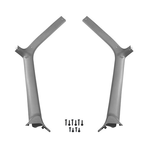 F-150 SVT Lightning A-pillar Trim Panels - Gray (93-95)