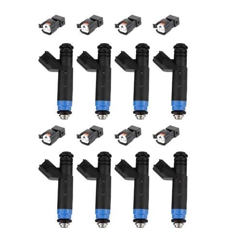 Ford Performance Fuel Injectors EV6 w/ EV1 Adapters 80lb | M-9593-LU80