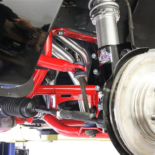 BMR Mustang Tubular K-Member For Coilovers - Hammertone | 79-04