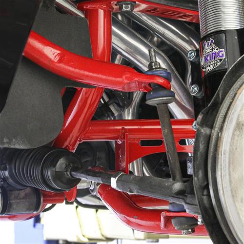 BMR Mustang Tubular K-Member For Coilovers - Hammertone | 79-04