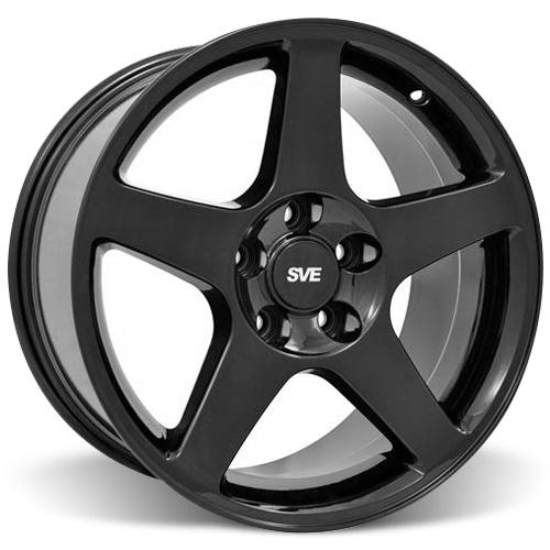 Mustang 03 Cobra Wheel - 17X9 Black (94-04) - LMR.com