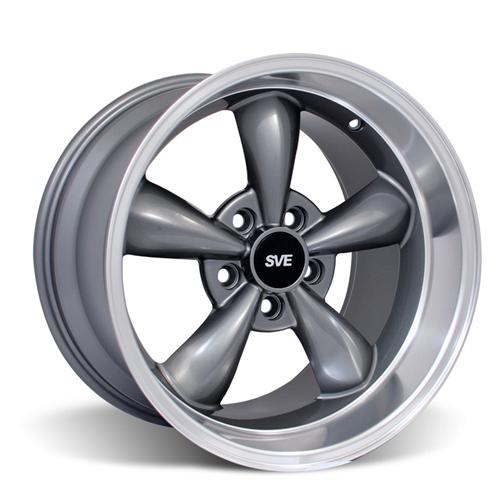 Mustang Deep Dish Bullitt Wheel - 17X10.5 Anthracite (94-04)