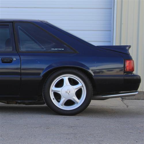 Mustang Pony Wheel & Center Cap - 17x10 Silver (79-93)