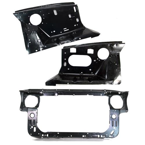 Mustang Radiator Core Support & Fender Apron Kit (83-89)