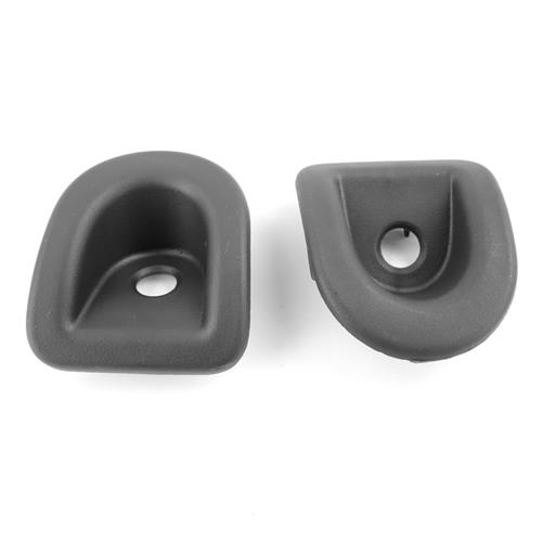 06 Mustang Interior OER Chrome Door Lock Knob Bezel Set For 1964-1968 ...