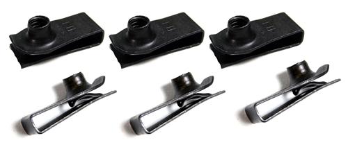 Mustang Long Body Speed Nuts, 6pc (79-85) - LMR.com