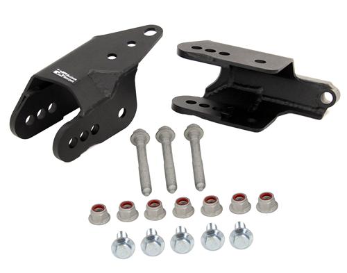 Maximum Motorsports Mustang Rear Lower Control Arm Relocation Brackets ...