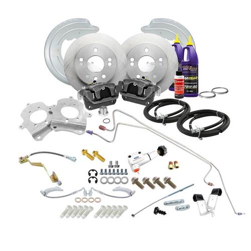 Mustang 4 Lug Rear Disc Brake Conversion Kit (1993) Fox Body
