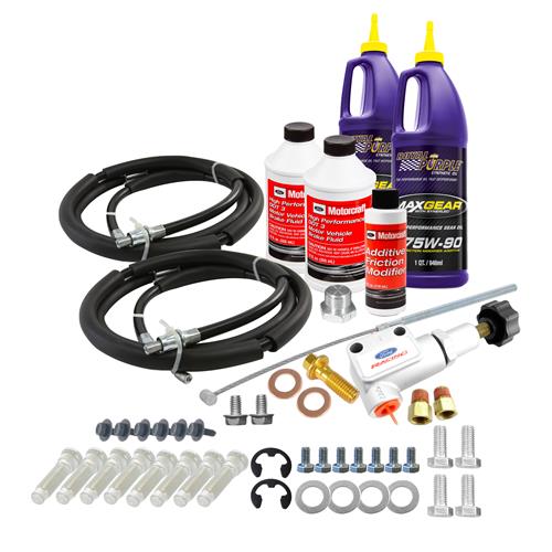 Mustang 4-Lug Rear Disc Brake Conversion Kit | (87-93) Fox Body