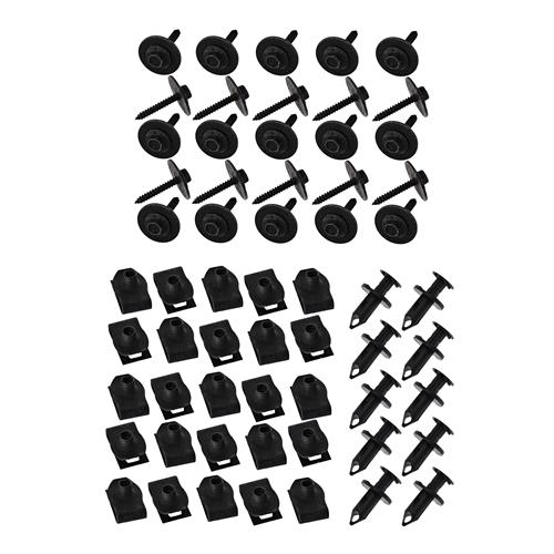 Mustang Belly Pan Hardware (15-26) - LMR.com