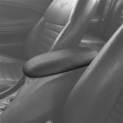 Mustang Center Console Armrest Pad - Charcoal (94-04) F4ZZ-6306024-C