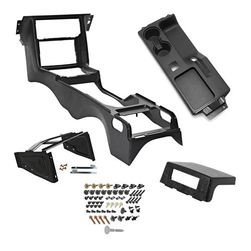Mustang Center Console Kit - Black (87-93) - LMR.com