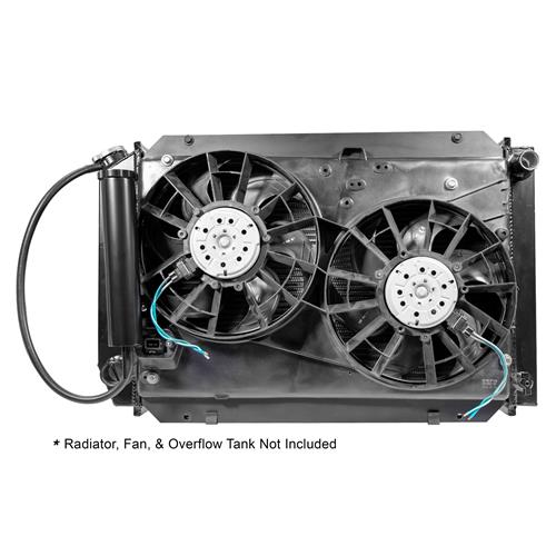 Fox Body Mustang Contour Fan Mounting Bracket Kit | (79-93)