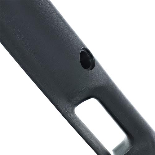 Mustang Door Panel Armrest Pair - Black (87-93) - LMR