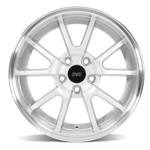 SVE Mustang FR500 Wheel - 17X10.5 - Silver (94-04)
