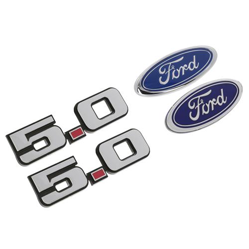 Mustang GT Emblem Kit (88-93) - LMR.com