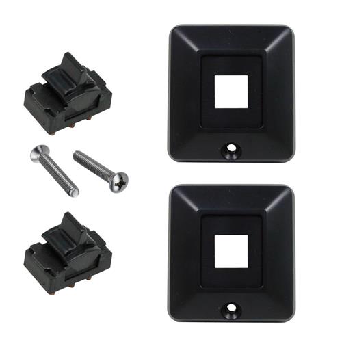 Mustang Quarter Window Switch & Bezel Kit (83-89) Convertible
