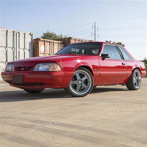 SVE Fox Body Saleen SC Style Wheel - Gun Metal -18x8.5 | (79-93)