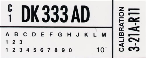 Mustang 5 Speed Engine Code Decal (1983) GT - LMR.com