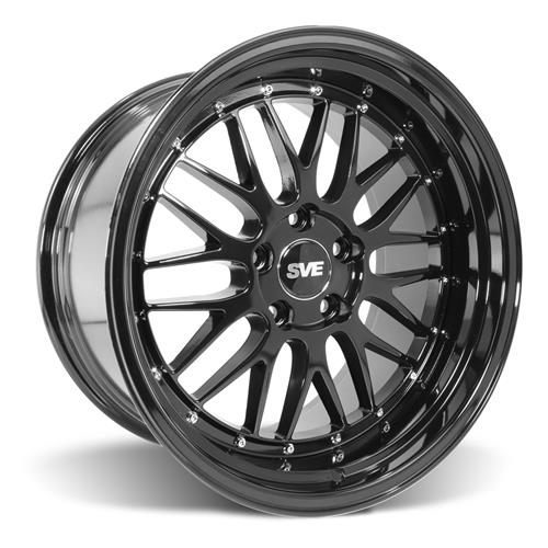 SVE Mustang Series 1 Wheel - 18x10 - Gloss Black (94-04)