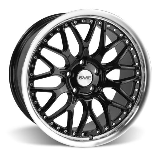 SVE Mustang Series 3 Wheel - 18x9 Gloss Black (94-04)