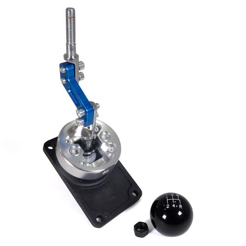 SVE Mustang Econoshift Shifter & Knob Kit - Black - T5/T45 (83-00)