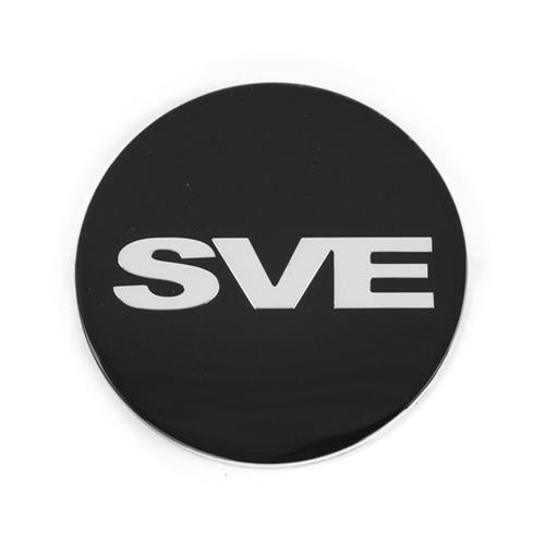 SVE Mustang Logo Center Cap Black - LMR.com