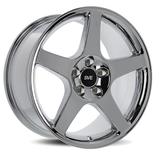 SVE Mustang 03 Cobra Wheel - 18x9 - Chrome | (94-04) New Edge