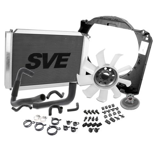 SVE Fox Body Radiator Upgrade Kit w/ Stock Fan | (86-93)