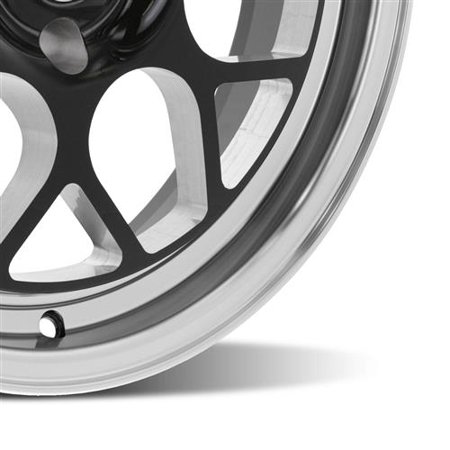 Mustang SVE 4 Lug Drag Comp Wheel - 17x4.5 - Gloss Black | 79-93